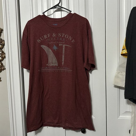 Hippy Tree | Shirts | Hippy Tree Red Art Print Logo Ss Tshirt Mens Xl ...